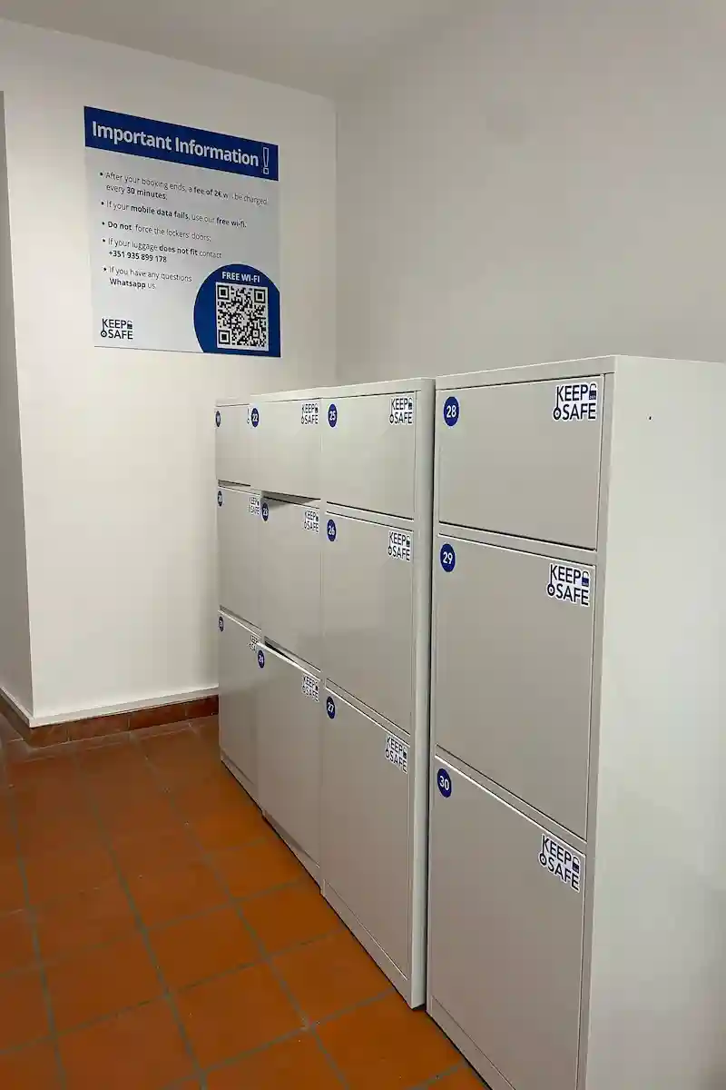 Keep it Safe 24/7 © - Luggage Storage Lockers Funchal